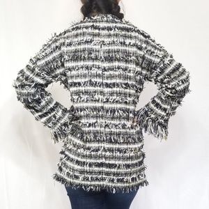 Zara | Jackets & Coats | Zara Fringe Jacket Small | Poshmark